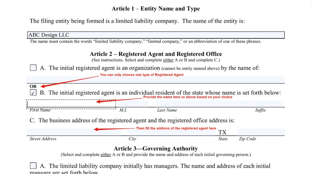 File The Certificate Of Formation In Texas 2026: Guide For LLCs