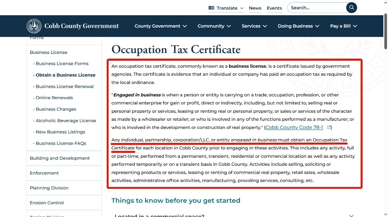 How To Apply For Business Licenses In Georgia (Jan. 2026)